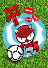 DADA DEVIL : Football (Version 2) – ธีม LINE | LINE STORE