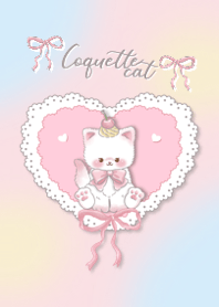 Coquette cat – LINE theme | LINE STORE