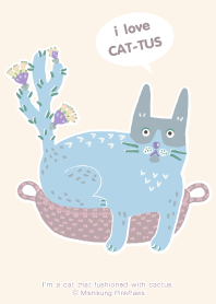 i love CAT-TUS – LINE theme | LINE STORE