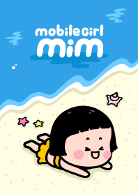 Mobile Girl, MiM - v2 – LINE主題 | LINE STORE