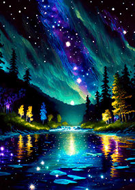 綺麗な星空の夜景着せかえ#506 - LINE 着せかえ | LINE STORE