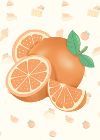 You orange me. – ธีม LINE | LINE STORE