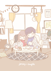 jersey couple(revised) – LINE theme | LINE STORE