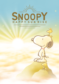 Snoopy Happy Sunrise – LINE theme | LINE STORE