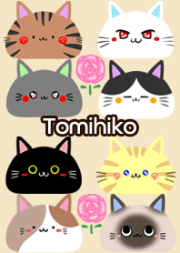 Tomihiko Scandinavian cute cat4 – ธีม LINE | LINE STORE