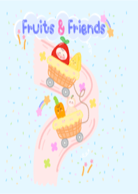 Fruits&Friends – LINE主題 | LINE STORE