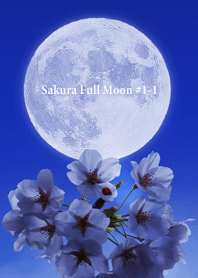 Sakura Full Moon #1-1 - Tema LINE | LINE STORE
