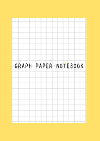 BLACK LINE GRAPH PAPER/YELLOW – LINE theme | LINE STORE