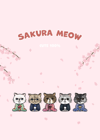sakurameow / pink - Tema LINE | LINE STORE