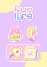 fun life – LINE theme | LINE STORE