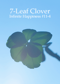 7-Leaf Clover Infinite Happiness #11-4 - Tema LINE | LINE STORE