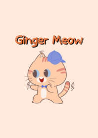 Ginger Meow – LINE theme | LINE STORE
