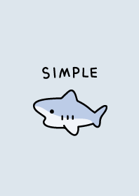 SIMPLE (shark) – ธีม LINE | LINE STORE