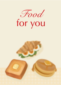 Food for you – LINE theme | LINE STORE