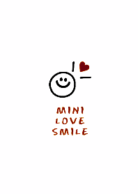 mini love smile THEME .24 – LINE theme | LINE STORE
