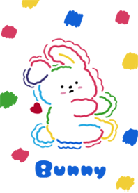 bright bunny – LINE theme | LINE STORE