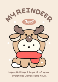 Jedi : My reindeer – ธีม LINE | LINE STORE