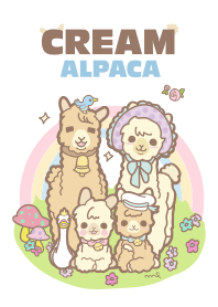 CREAM ALPACA - LINE 着せかえ | LINE STORE
