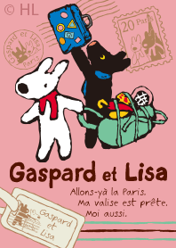 Gaspard et Lisa -Journey- – LINE主題 | LINE STORE