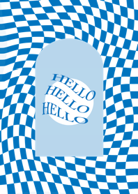 HELLO : bLue! – ธีม LINE | LINE STORE