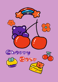 Cherry Bear . – LINE主題 | LINE STORE