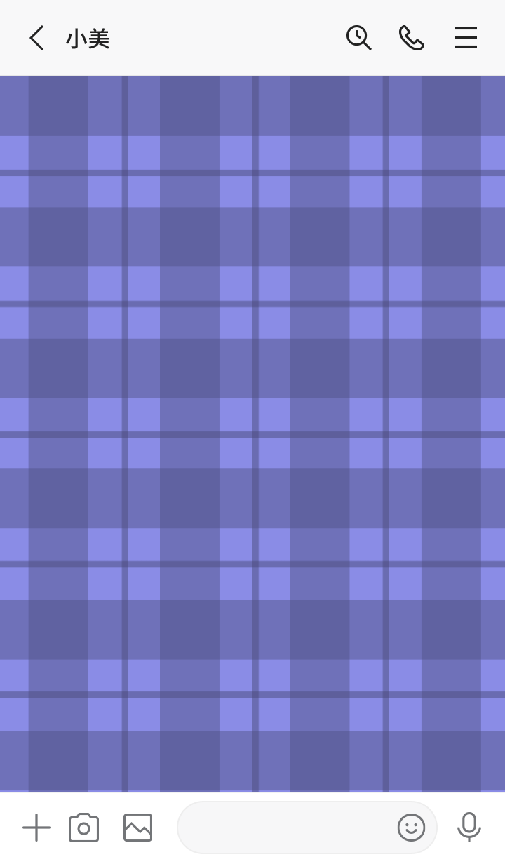BLUE PURPLE CHECKERED THEME/BLUE GRAY | Yabe-LINE貼圖代購 | 台灣No.1，最便宜高效率的代購網