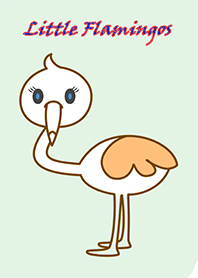 Little Flamingos – LINE theme | LINE STORE