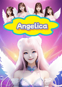 Angelica beautiful angel G06 – LINE theme | LINE STORE