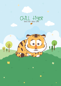 Chill Tiger Sweet – LINE theme | LINE STORE