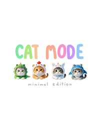 Cat Mode Minimal Edition – LINE theme | LINE STORE