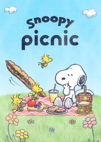 Snoopy picnic – LINE theme | LINE STORE