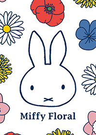 miffy Floral – LINE theme | LINE STORE