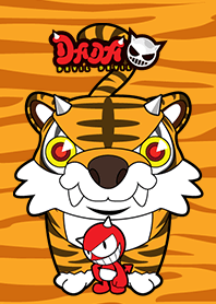 DADA And Devil Tiger – LINE theme | LINE STORE
