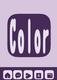 purple color B05 - Tema LINE | LINE STORE