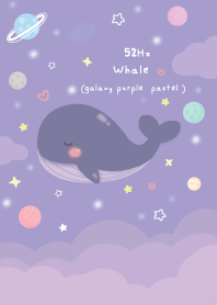 52Hz Whale (galaxy purple pastel ) – LINE theme | LINE STORE