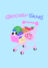 Grocery Gang – LINE theme | LINE STORE
