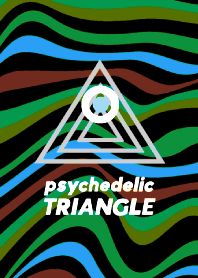 psychedelic triangle THEME 315 – LINE theme | LINE STORE