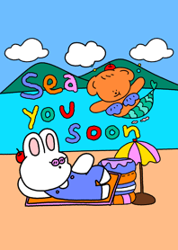 Sea you soon :) – LINE主題 | LINE STORE
