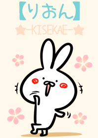 Rion name kawaii usagi – Tema LINE | LINE STORE