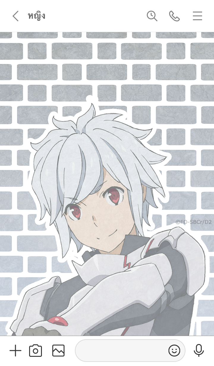 ธีมไลน์ Theme of Danmachi 2(BELL ver. ) | line2me.in.th