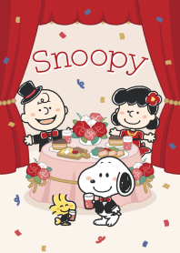Lovely Snoopy (Party) – LINE theme | LINE STORE