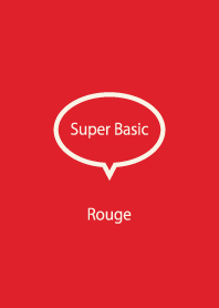 Super Basic Rouge - Tema LINE | LINE STORE