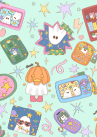 Boo! Boo! Cool V.2 (purple) – ธีม LINE | LINE STORE