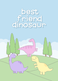best friend dinosaur_ – LINE theme | LINE STORE
