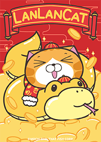 Lan Lan Cat 22 – LINE theme | LINE STORE