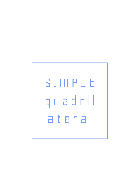 SIMPLE quadrilateral THEME 31 – LINE theme | LINE STORE