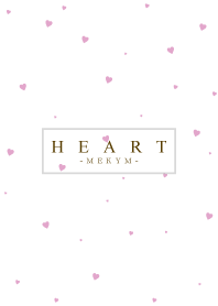 HEART-PINK SIMPLE 18 – LINE theme | LINE STORE