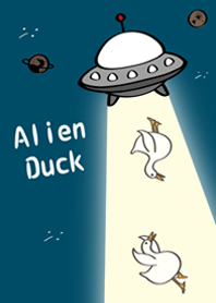 Quack quack?alien!(mystery Blue) – LINE theme | LINE STORE