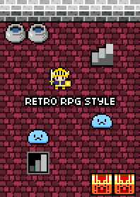 RETRO RPG STYLE – LINE theme | LINE STORE