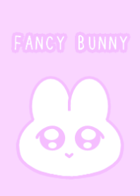 FANCY BUNNY-BLACK-PIN... | 光頭賣 - 最大的LINE貼圖代購網 | 全館通通降五元 VIP儲值300送40